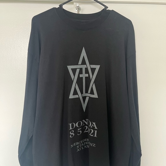 Yeezy | Shirts | Donda Release Long Sleeve | Poshmark